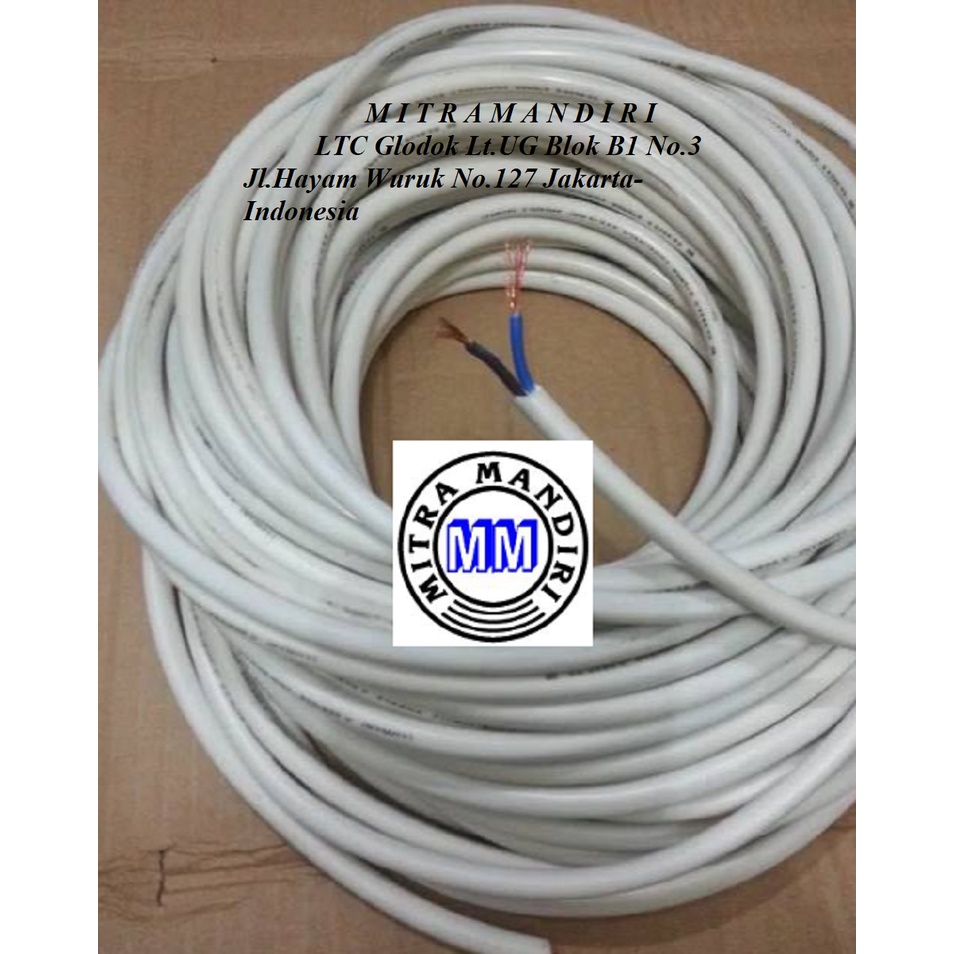 Jual KABEL LISTRIK NYMHY 2X0,75MM | Shopee Indonesia