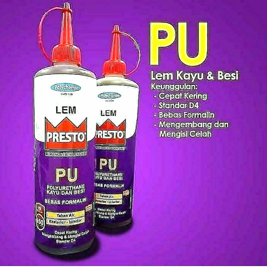 Jual Lem PU Presto 650 gram | Shopee Indonesia