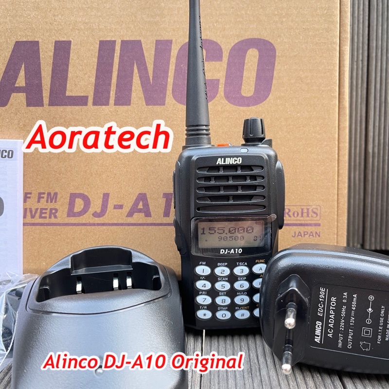 Jual HT Alinco DJ A10 VHF 136-174MHZ single band Original | Shopee Indonesia