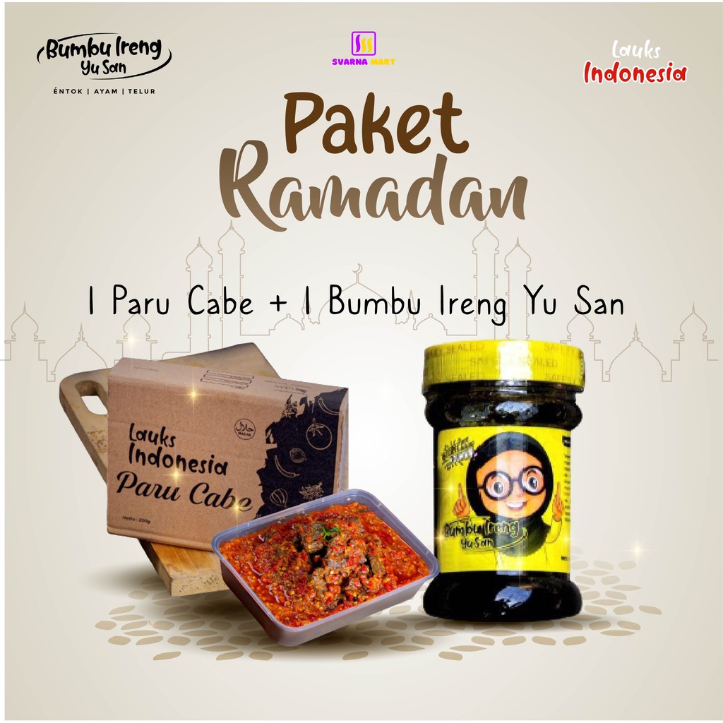 Jual Paket Ramadhan Bumbu Ireng Yu San Paru Cabe | Shopee Indonesia