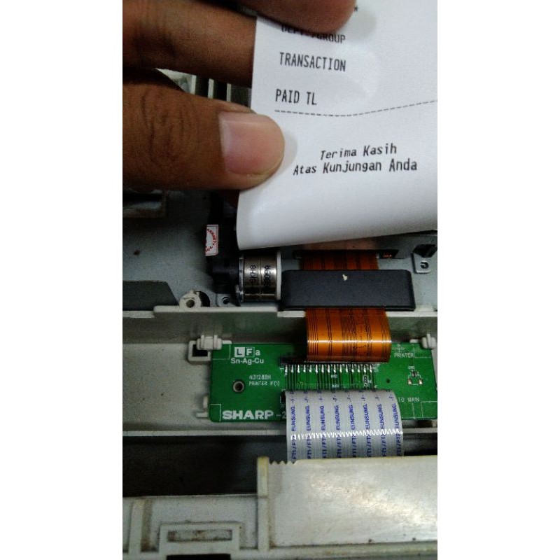 Jual printer sharp/thermal head sharp xe a-177/207/217/307 original ...