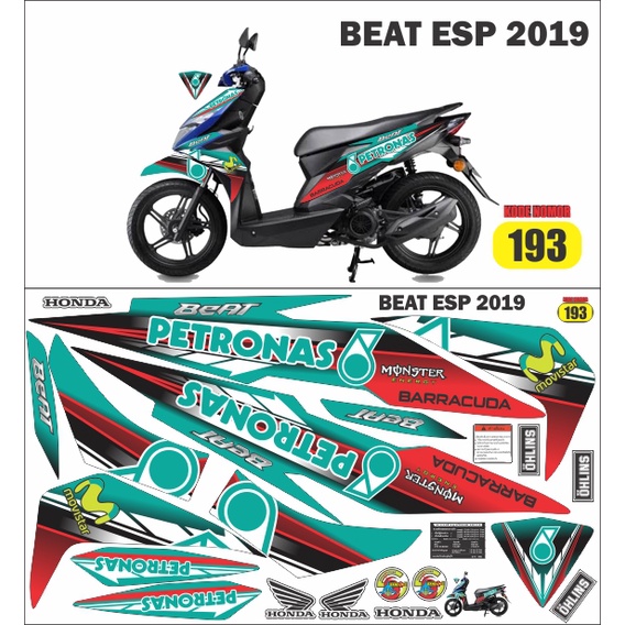 Jual STRIPING BEAT ESP/ ESP / STOCK DECAL ESP NEW / STIKER NEW 2019 ...