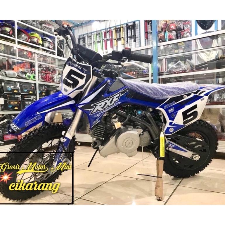 Jual MOTOR MINI TRAIL 50CC RXF RING 12/10 MESIN HONDA | Shopee Indonesia