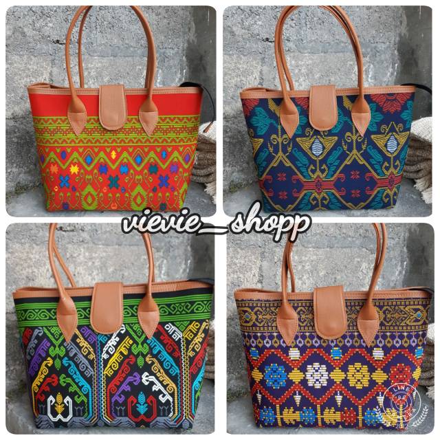 Jual Tas Wanita/Tas Jinjing/ Tas Batik/ Tas Webe Endek Motif Bali ...
