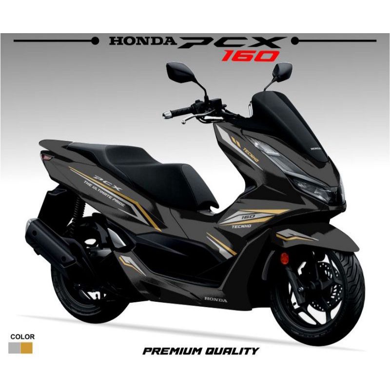 Jual stiker decal variasi honda pcx 160 full body sticker decal variasi ...