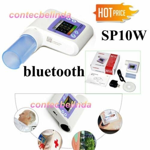 Jual New SP10W Bluetooth Digital Hand-Held Spirometer Lung Volume ...