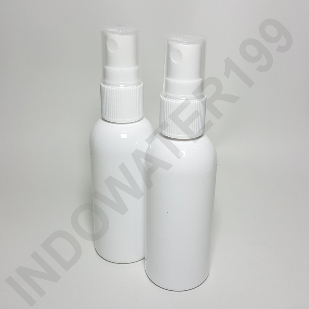 Jual BOTOL SPRAY 60 ML WARNA PUTIH KEPALA SPRAY PUTIH | Shopee Indonesia