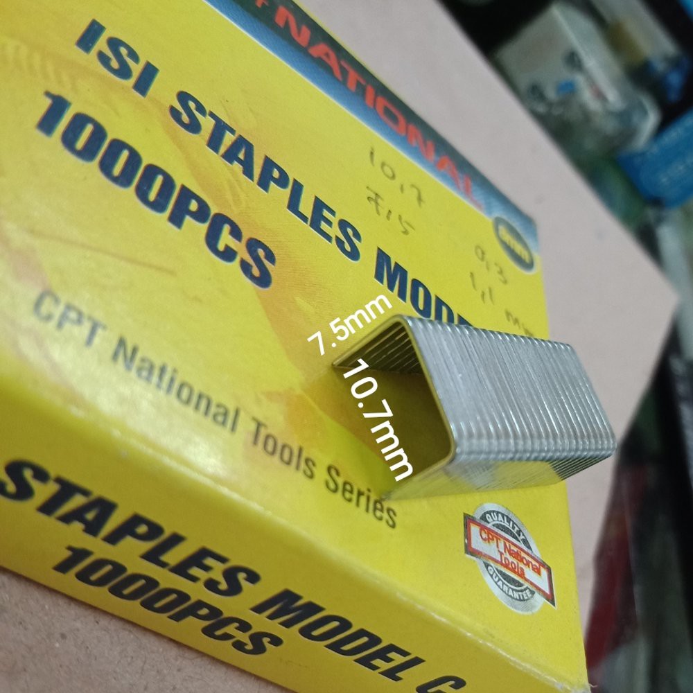 Jual Isi Staples Gun manual model C - 11mm | Shopee Indonesia