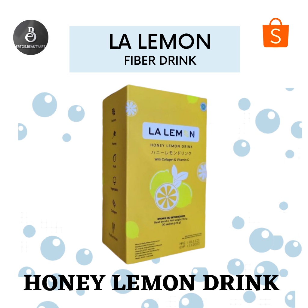 Jual LA LEMON Fiber Drink | Honey Lemon Drink | Shopee Indonesia