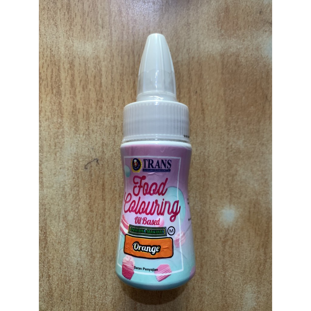 Jual Trans Coloring Orange 50 ml / pewarna makanan trans malaysia ...