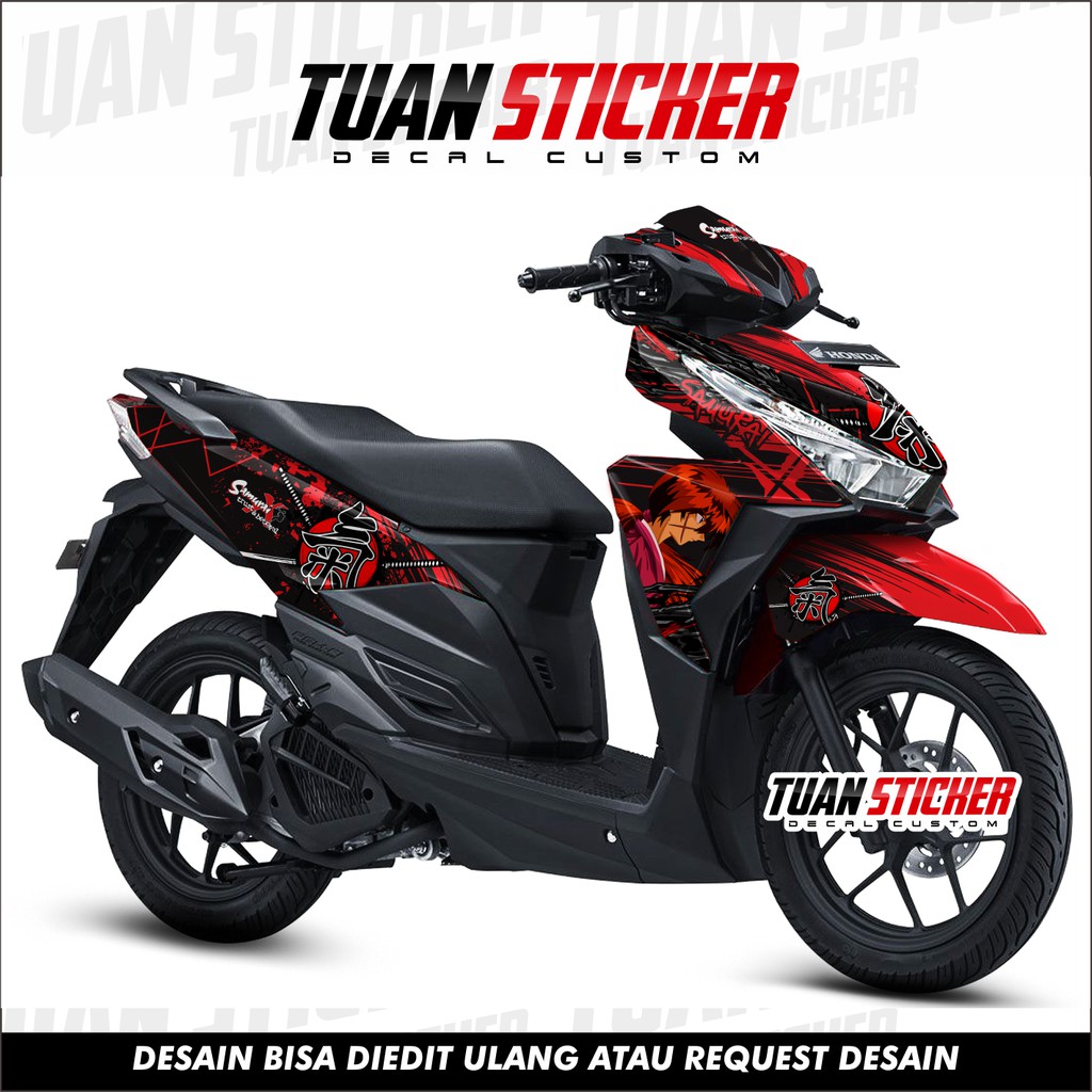 Jual Sticker Striping decal Vario Led 125 decal Vario 150, Sticker ...