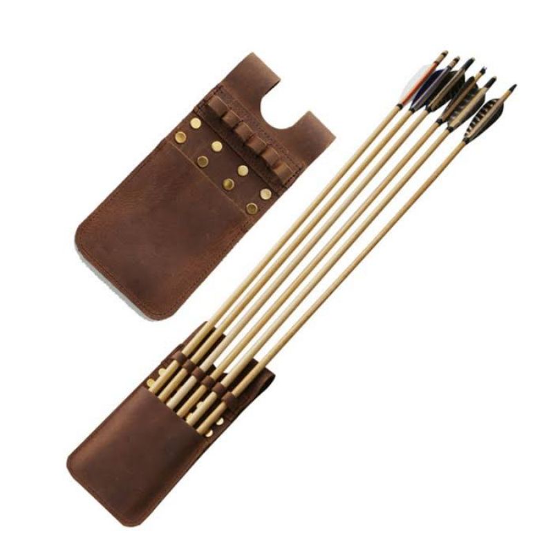 Jual QUIVER KULIT SAPI ASLI TAS PANAH SARUNG PANAHAN POUCH POCKET ...