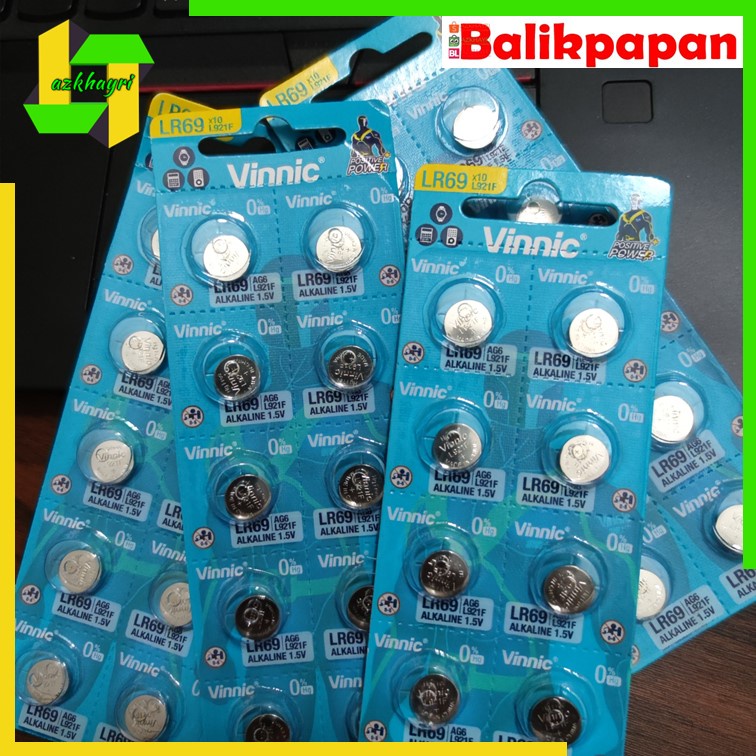 Jual Baterai AG6 Battery L921F Setara 371 LR69 SR920SW SR920 SR69 ...