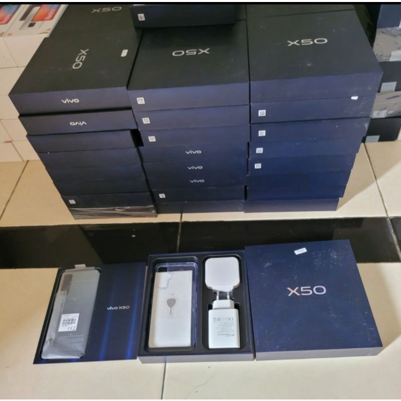 Jual VIVO X50 8/128 & VIVO X50 PRO 8/256 SECOND FULLSET ORI BEKAS GARANSI RESMI | Shopee Indonesia