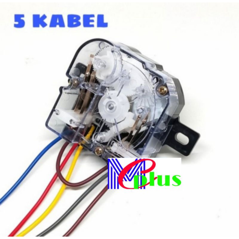 Jual Timer Mesin Cuci 5 Kabel MULTI Wash/Switch Pencuci KOTAK Kuping ...
