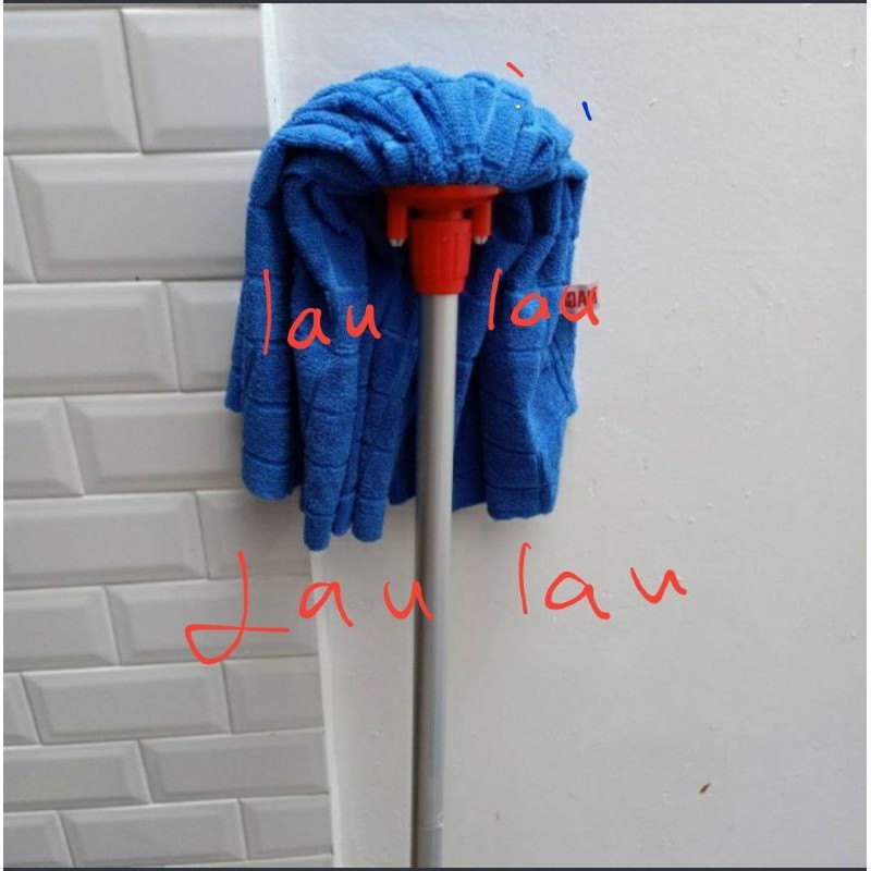 Jual Pel lantai nagata 5830 Kain Microfiber PVA YARN MOP Termasuk ...