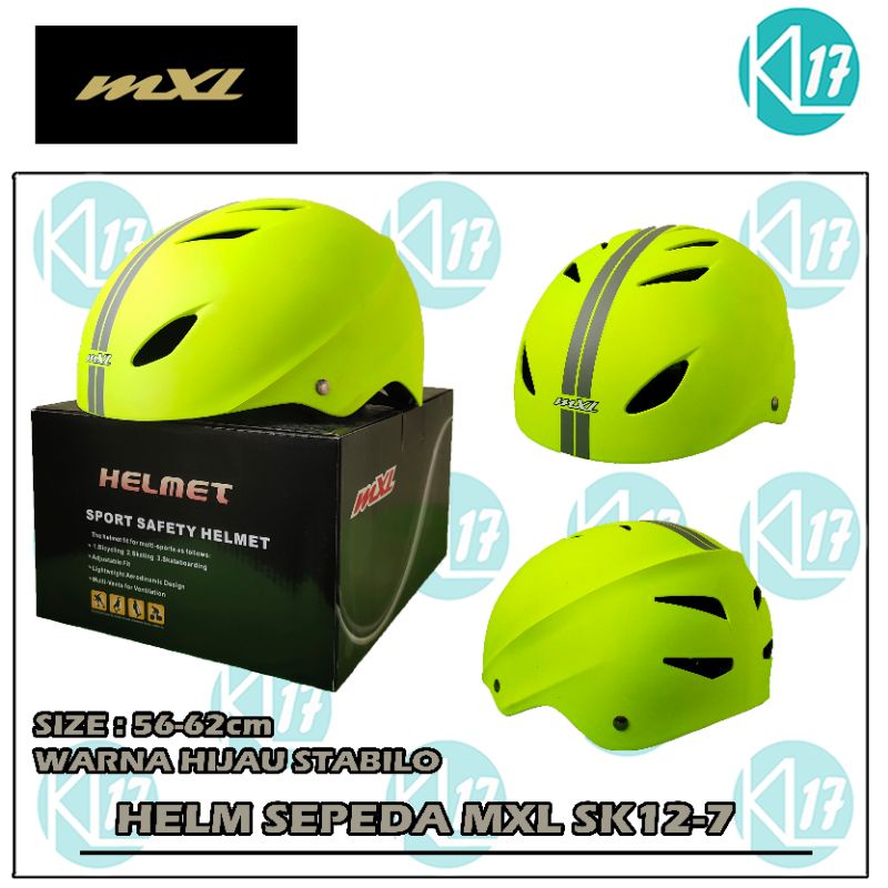 Jual MXL Helm Sepeda SK12 All Size Helm Sepeda MTB BMX Folding Roadbike ...