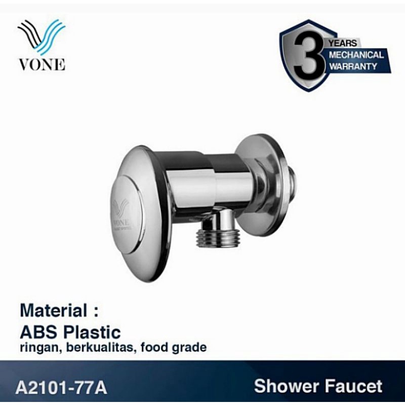 Jual VONE A2101-77A Keran Stop Kran Air Single Shower Dinding Tembok ...