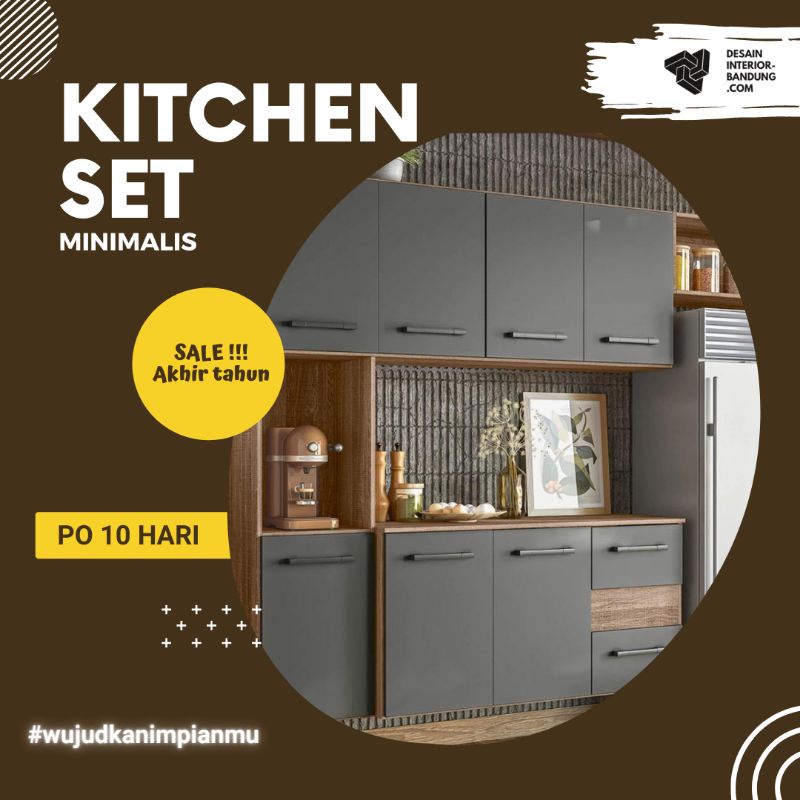 Jual kitchen set kitchen set gantung kitchen set minimalis kitchen set ...