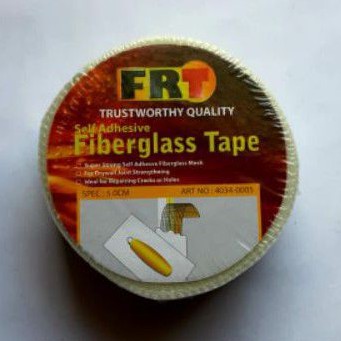 Jual LEM PLAFON FIBER TAPE 2 INCHI - 5cm/LAKBAN GYPSUM/FIBERGLASS TAPE ...