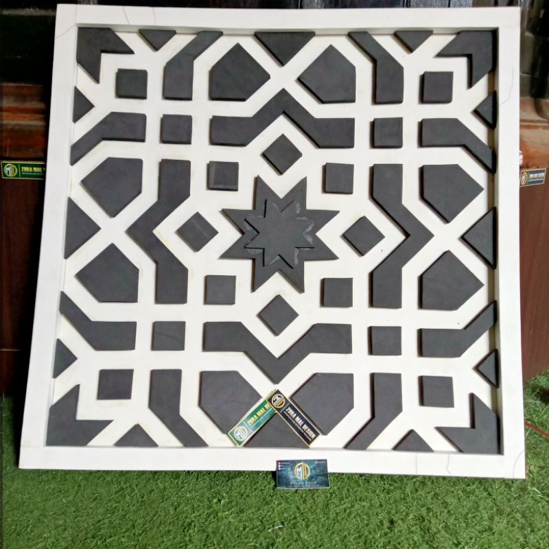 Jual molding cetakan panel grc geometris arabic | Shopee Indonesia
