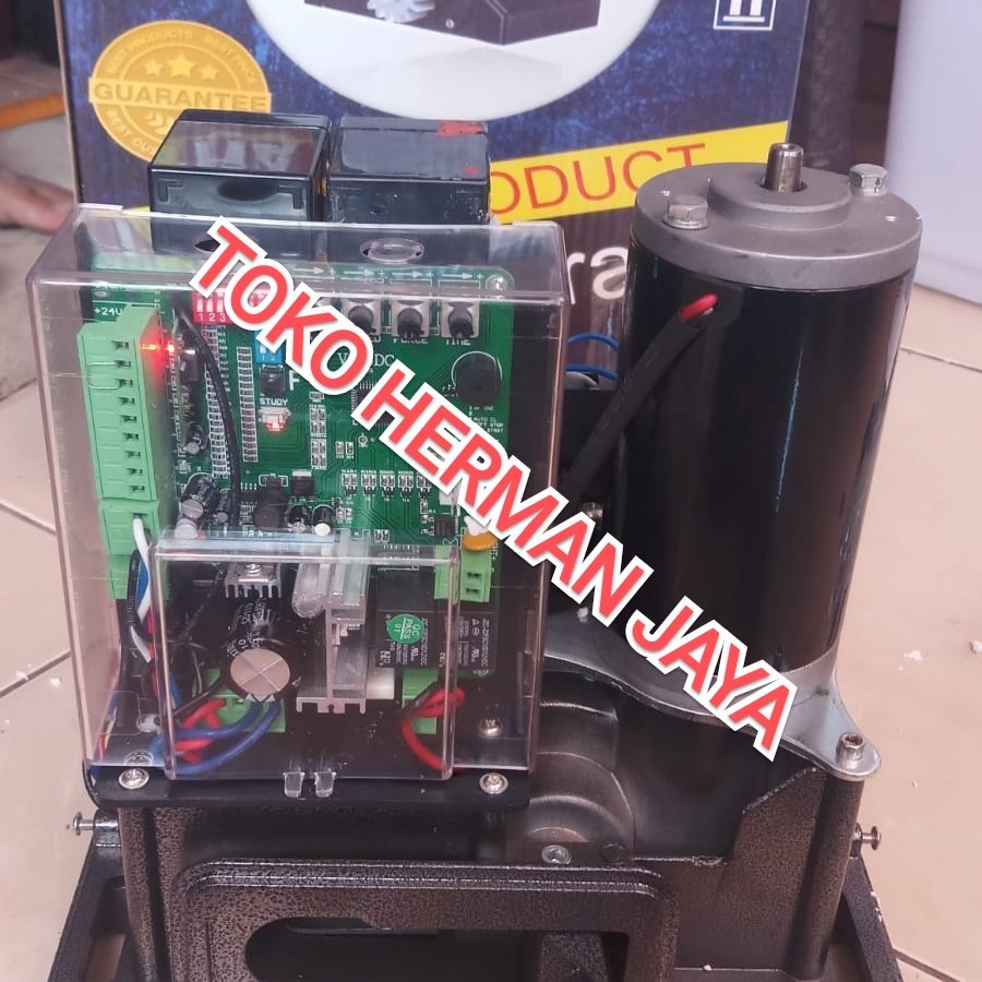 Jual Sliding Gate Pintu Pagar Otomatis IXHA DC 600Kg 24v + Baterai ...