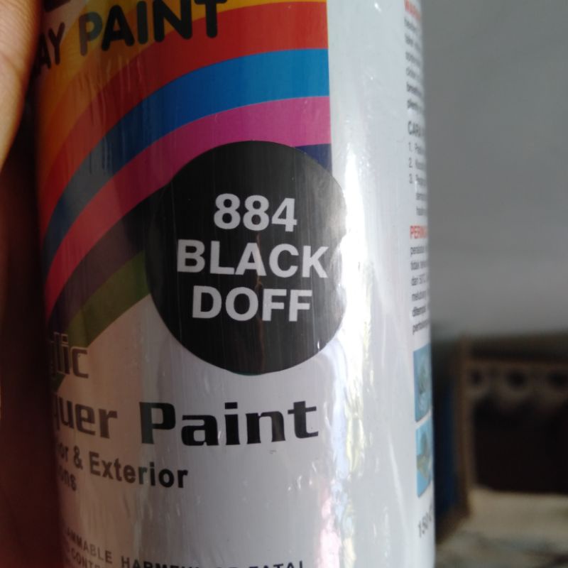 Jual D1. Pilox Pilok Diton Cat Diton 150cc hitam doff black white 840 clear 8540 Red Ready Stok ...