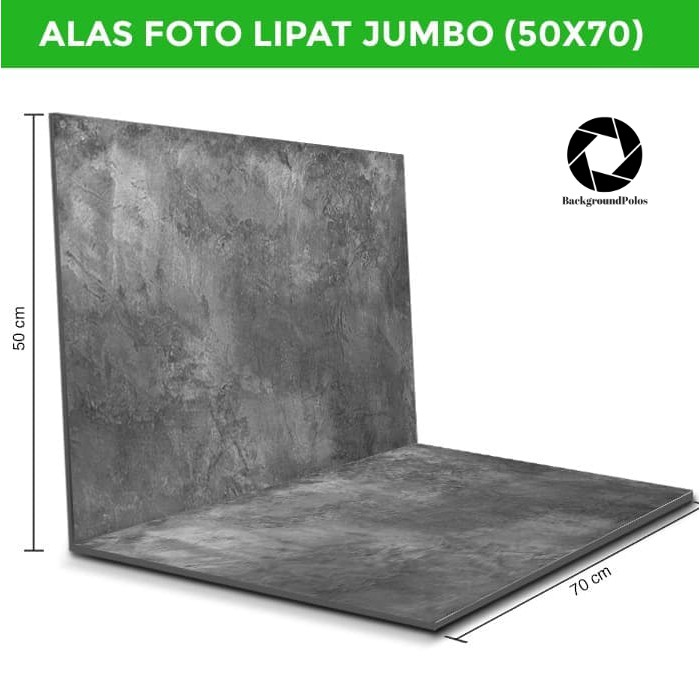 Jual Background Motif Semen Abu | Studio Lipat Jumbo 50x70 cm (CLJ-05 ...