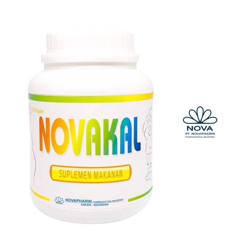 Jual NOVAKAL POT 500mg 1000 KAPLET/ NOVAKAL POT 500mg / NOVAKAL 500mg ...