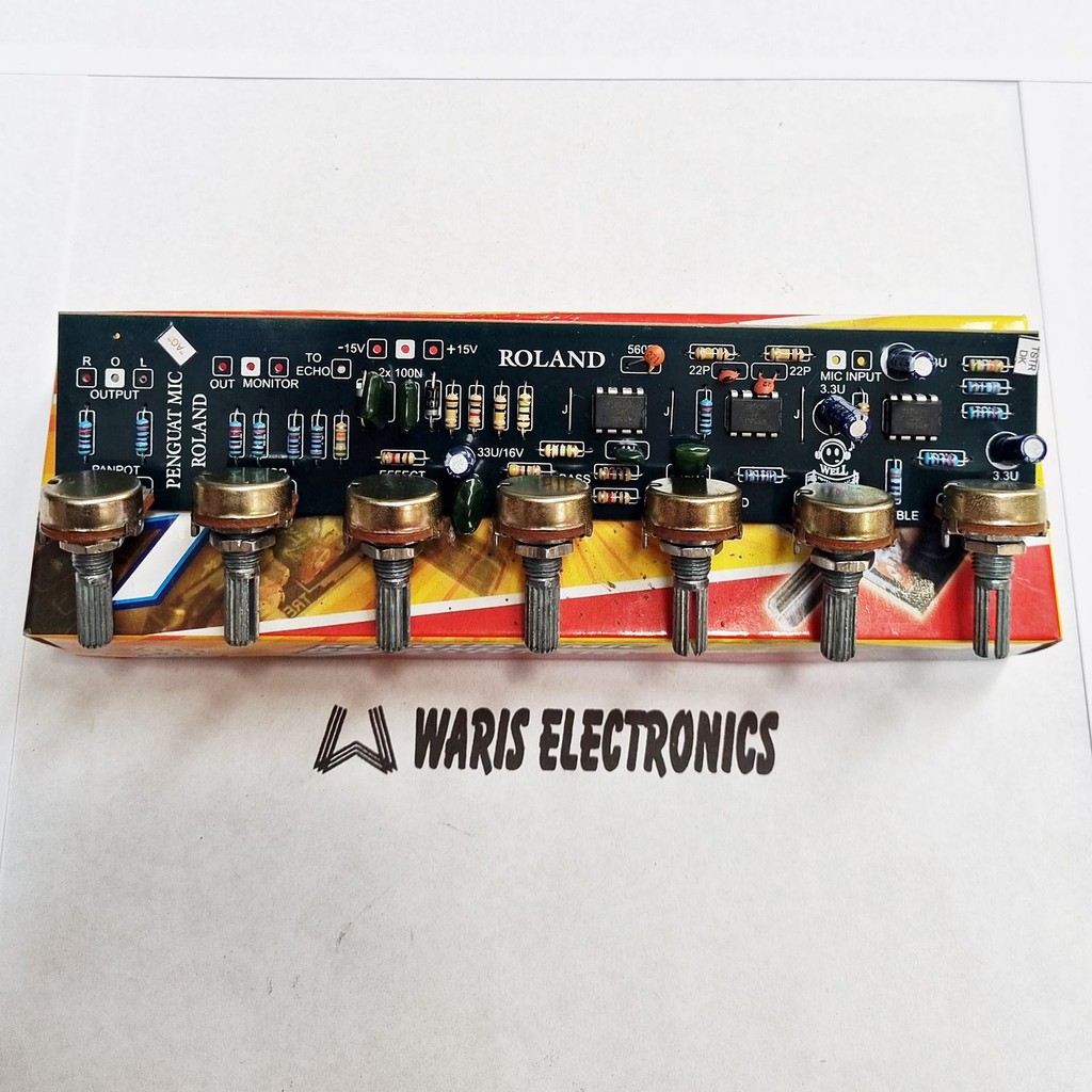 Jual penguat mic roland 7 potensio | Shopee Indonesia