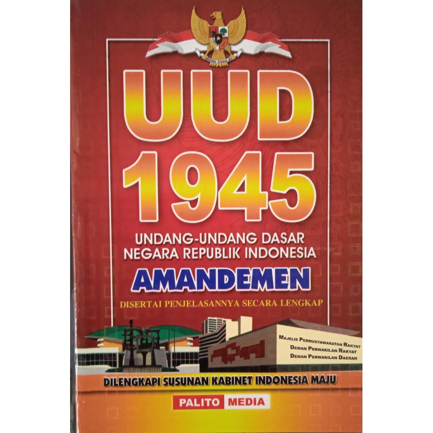 Jual UUD 1945 AMANDEMEN PALITO MEDIA | Shopee Indonesia