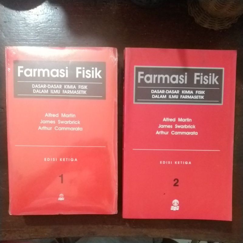 Jual Farmasi Fisik Dasar-dasar Kimia Fisik dalam Ilmu Farmasetik 1 & 2 / Alfred Martin | Shopee ...