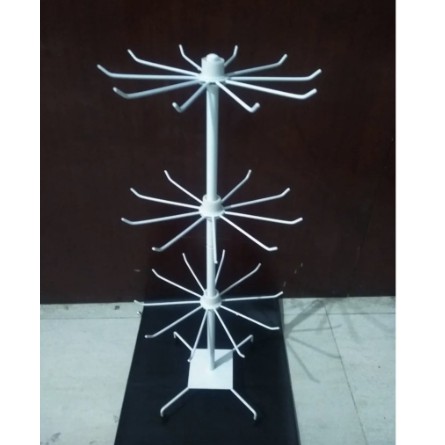 Jual Rak Display Putar Aksesoris 3 Susun Kotak- Putaran Ram Matahar ...