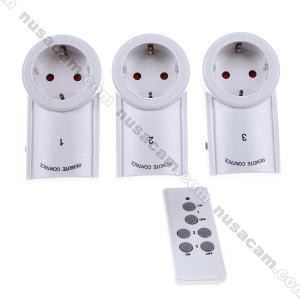 Jual Saklar Colokan Listrik Steker Stop Kontak Remote Control Wireless ...