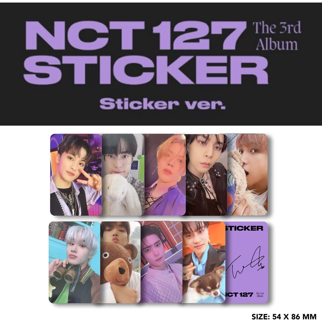 Jual [Photocard] NCT 127 Sticker - Sticker Ver. | Shopee Indonesia