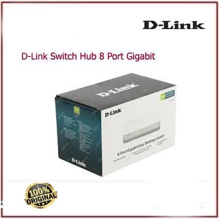 Jual D-Link Gigabit Router DGS-1008A 8 Port Gigabit Easy Desktop Switch ...