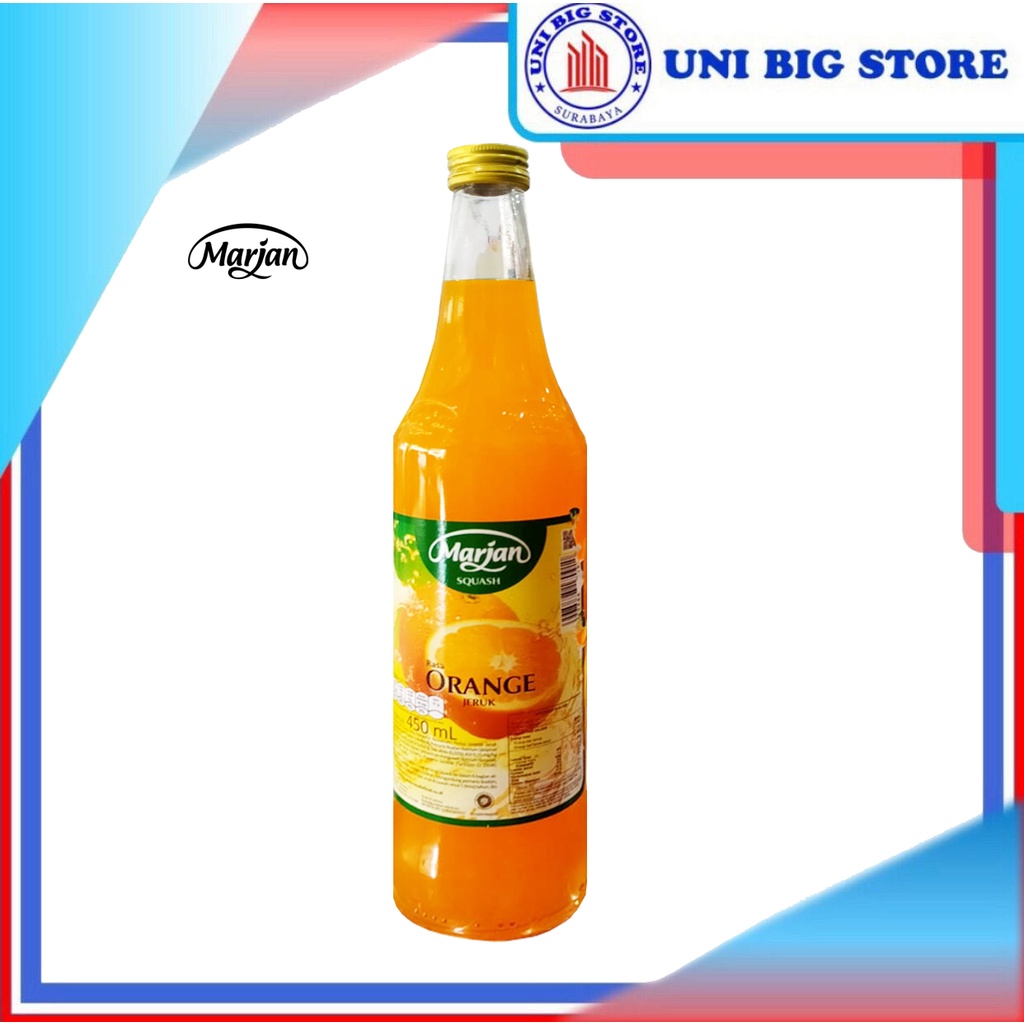 Jual MARJAN Orange Squash Sirup Syrup 450 ml | Shopee Indonesia