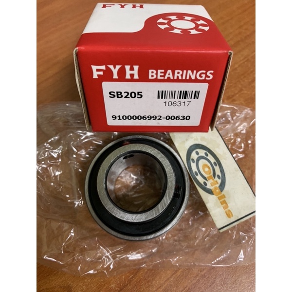 Jual BEARING INSERT SB 205 as 25 mm FYH ORIGINAL | Shopee Indonesia