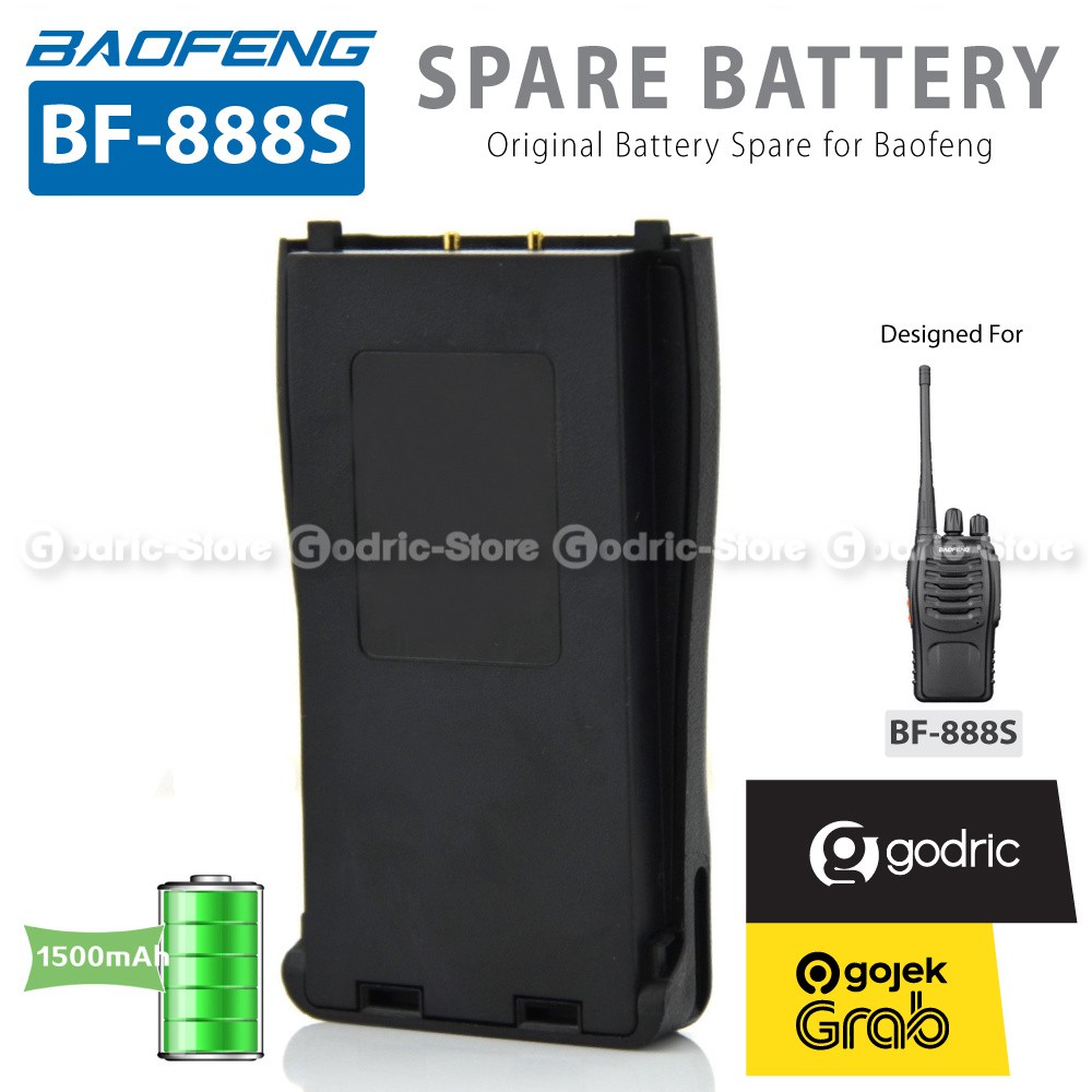 Jual Baofeng BF-888s Spare Battery / Baterai Cadangan Original | Shopee ...
