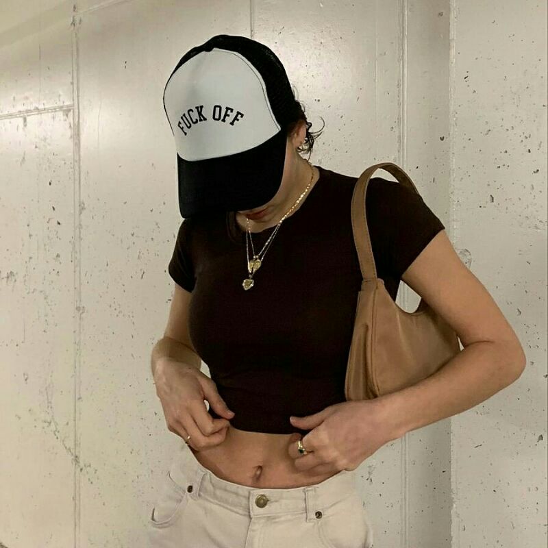 Jual Aesthetic Cap by tshirthetic | Custom Sablon & Bordir Tulisan dan ...