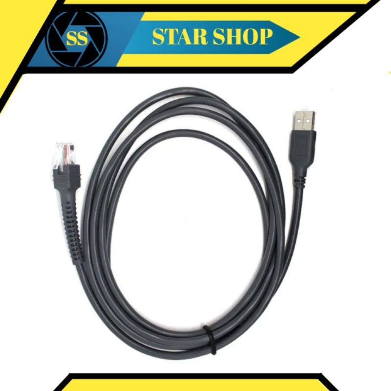 Jual KABEL USB BARCODE SCANNER MOTOROLA SYMBOL GREY (KW) | Shopee Indonesia