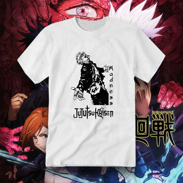 Jual Kaos distro ANIME JUJUTSU KAISEN GOJO SATORU ITADORI YUUJI RYOMEN ...