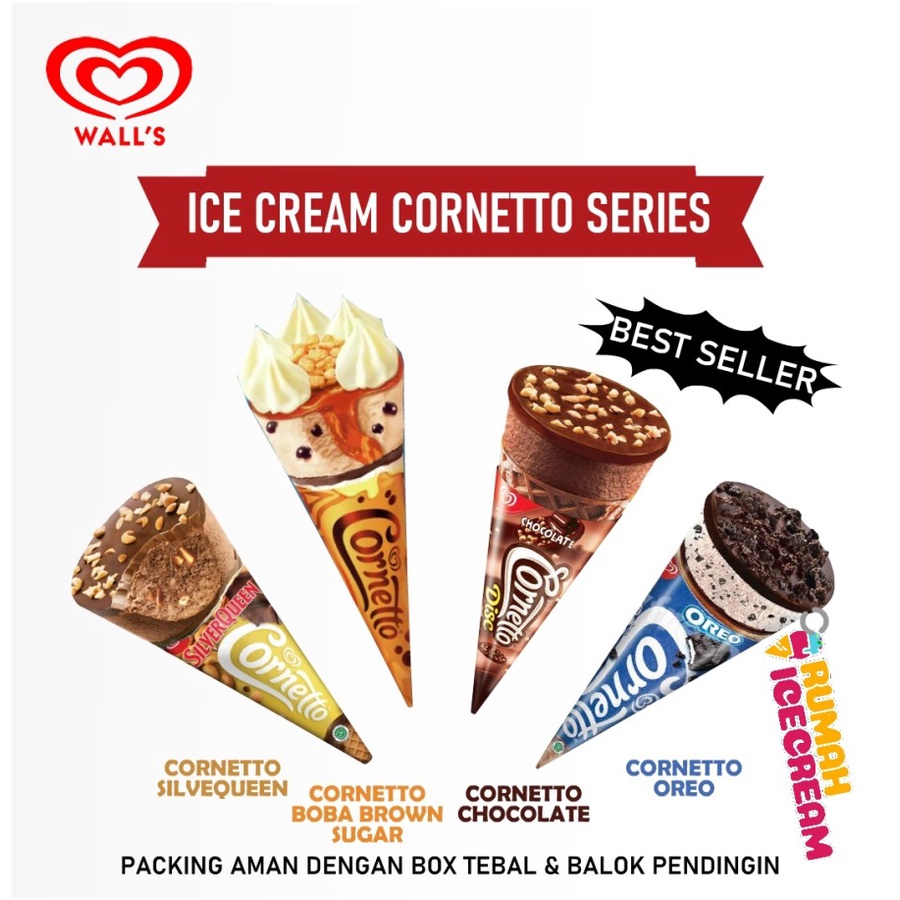 Jual Ice cream Wall's Cornetto | Shopee Indonesia