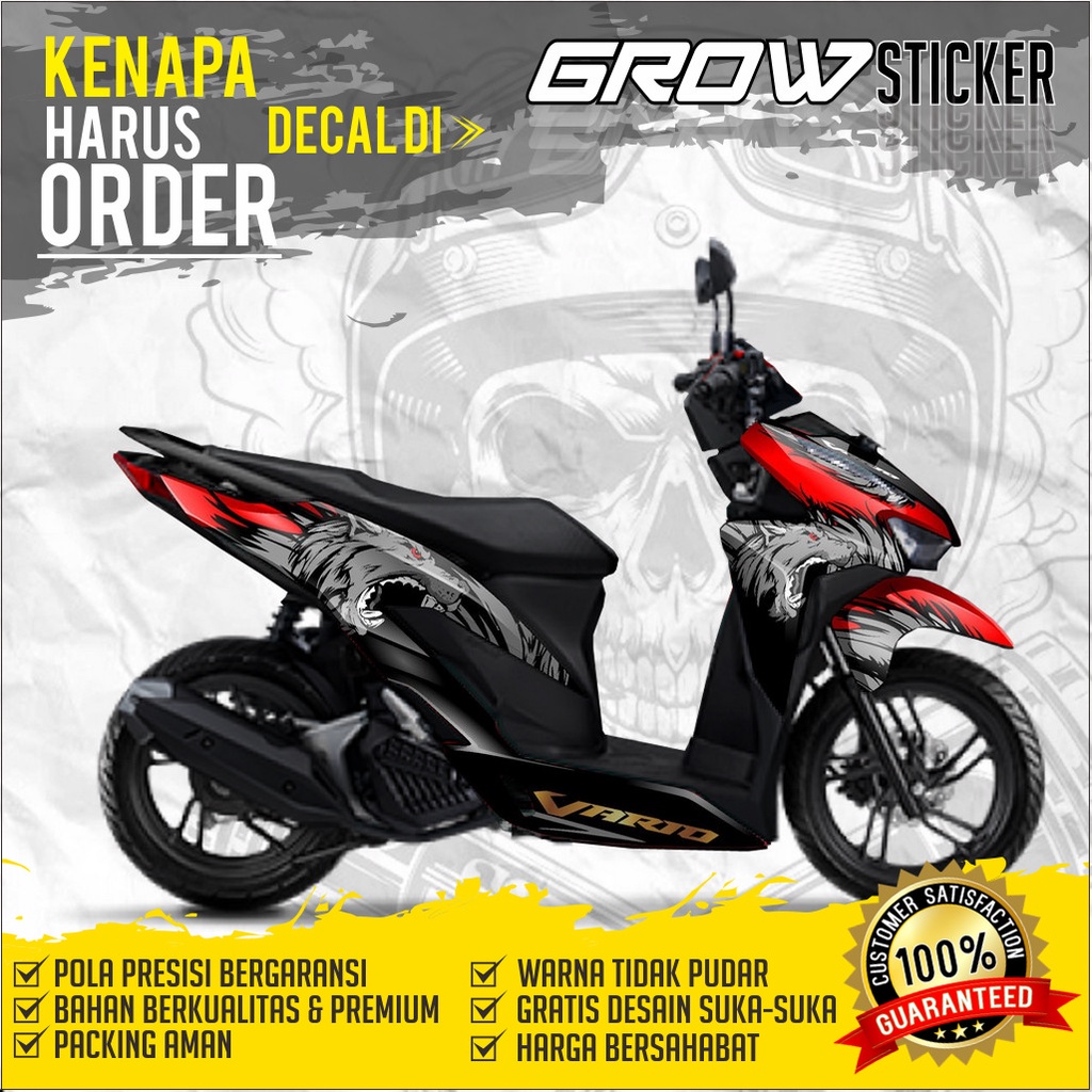 Jual 166 DEKAL STIKER Honda Vario 125 150 Fullbody 2018 DECAL All New ...