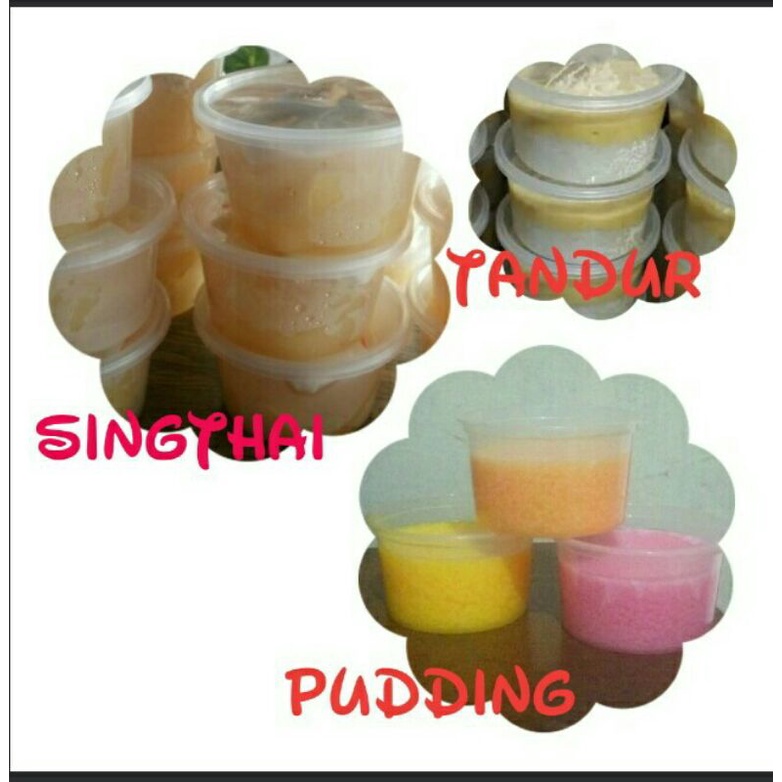 Jual Paket sample mini/ Singkong Thailand/Tansuke/Ketan Durian/Pudding ...