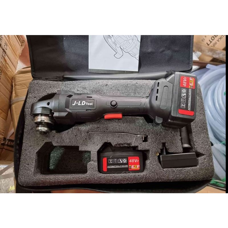 Jual Mesin Gerinda Cordless 2 Batrai 48volt Gerinda Tangan Portable Cas ...