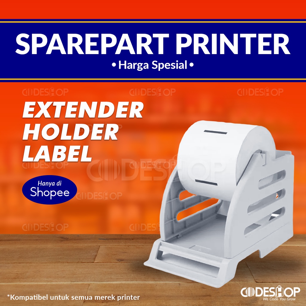Jual Holder Extender Eksternal Label Printer Barcode Semua Tipe ...