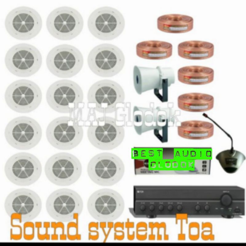 Jual Sound system Toa untuk Gedung Kantor atau Mall dan Parkiran ...