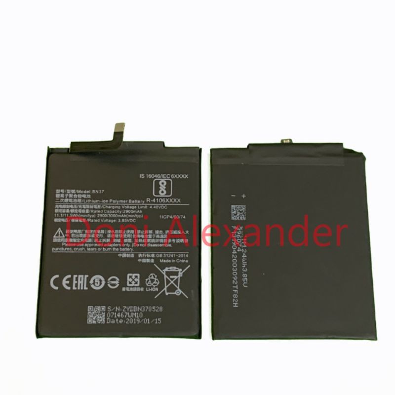 Jual BATERAI BATRE XIAOMI REDMI 5 BN35 / 5A BN34 / REDMI 5 PLUS BN44 ...