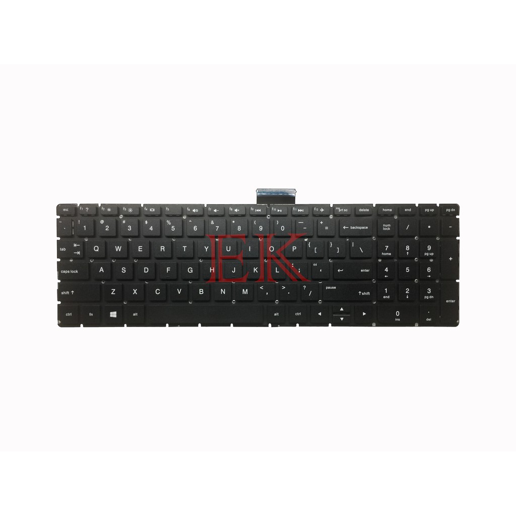Jual Keyboard Laptop HP Pavilion 15-AB 15-BC 15-BS Series Hitam ...